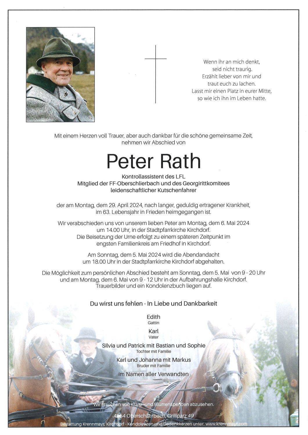 Todesfall Peter Rath